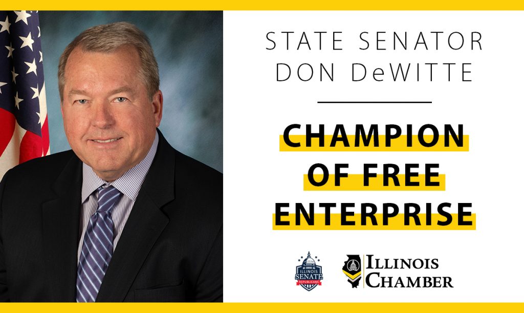 Senator Donald DeWitte Named Champion of Free Enterprise by Illinois ...