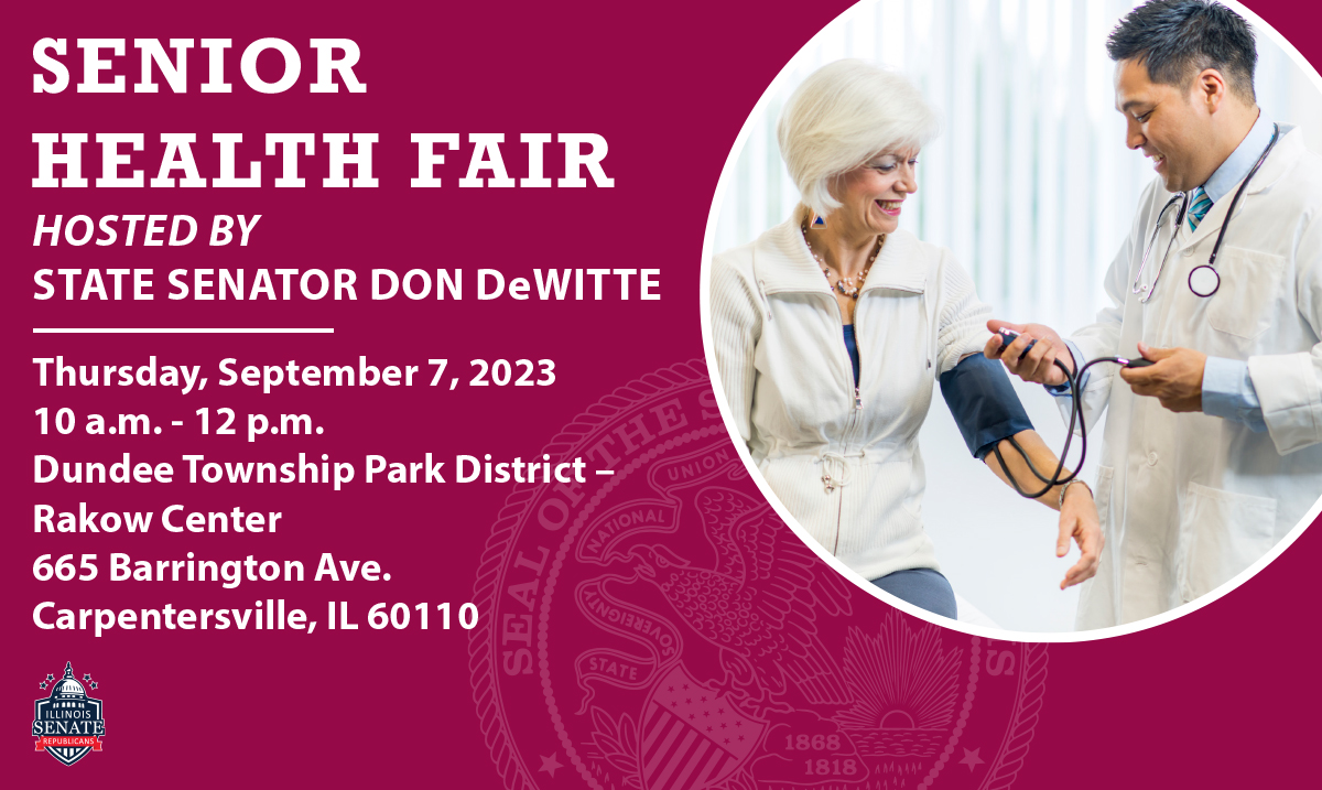 Legislative News from Senator Don DeWitte - Donald DeWitte